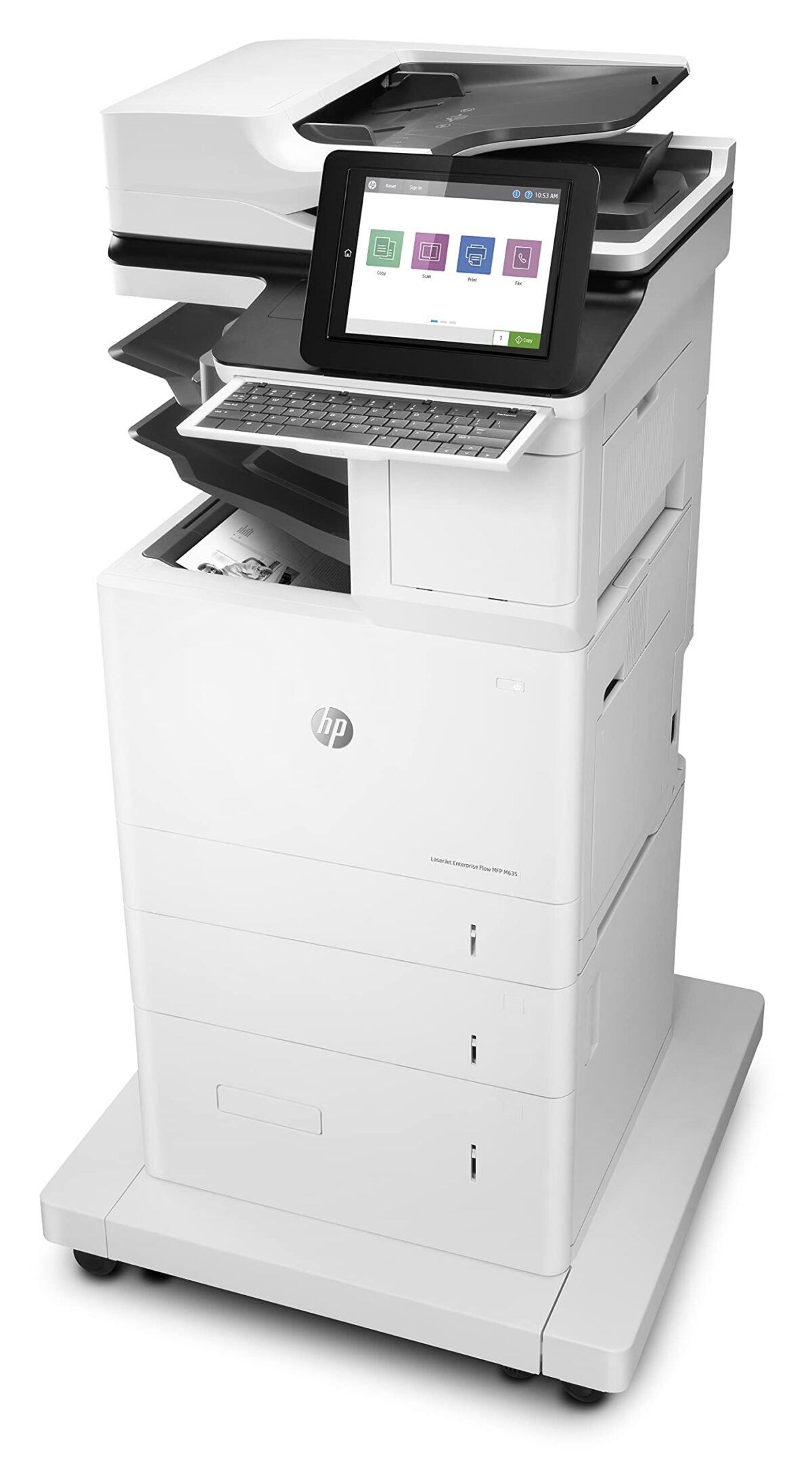 HP Color LaserJet Managed MFP E87650, Wide Format A3-A6, Print/Copy/Scan